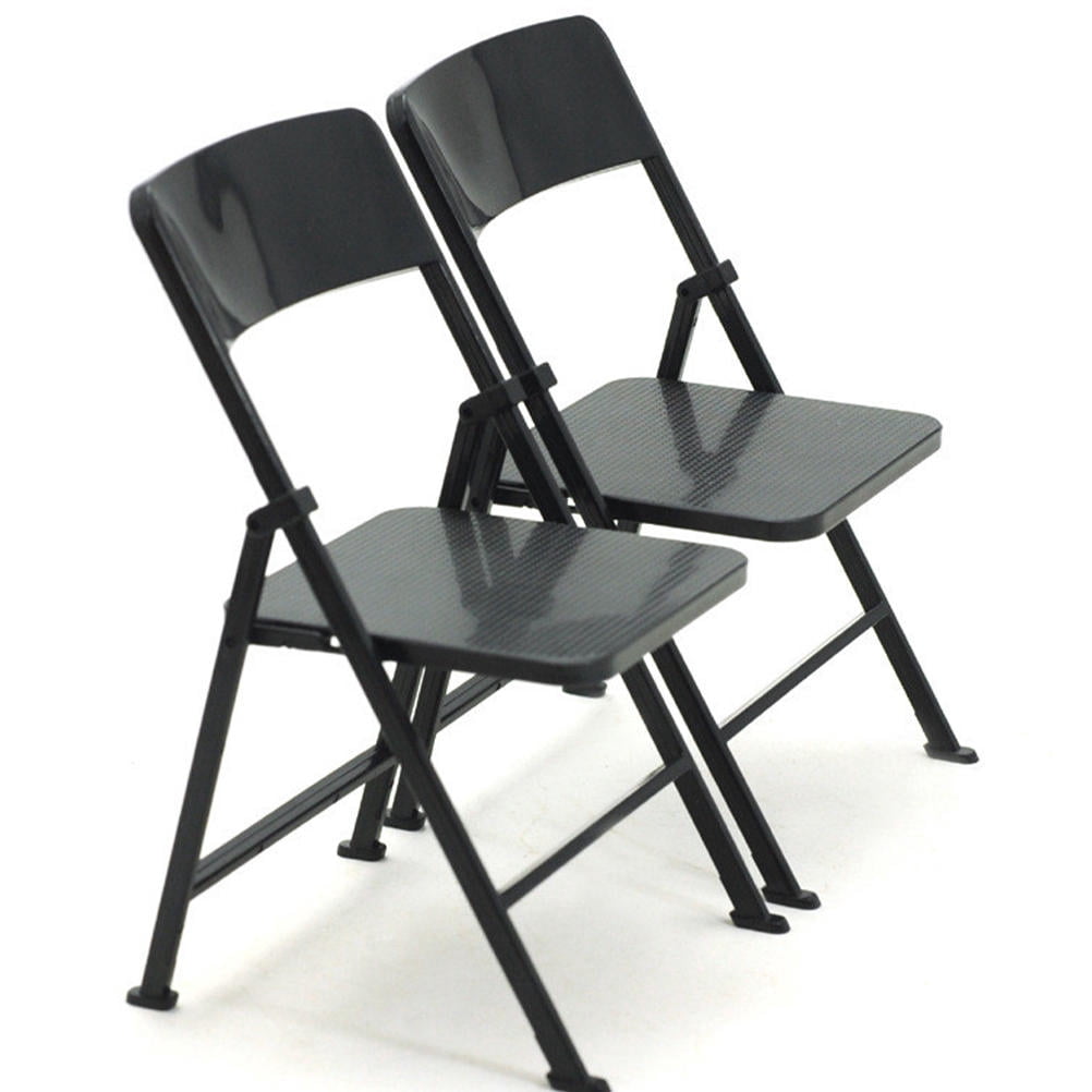 GOOHOCHY Adorable Miniature Folding Chair for Decoration Made of PVC ...