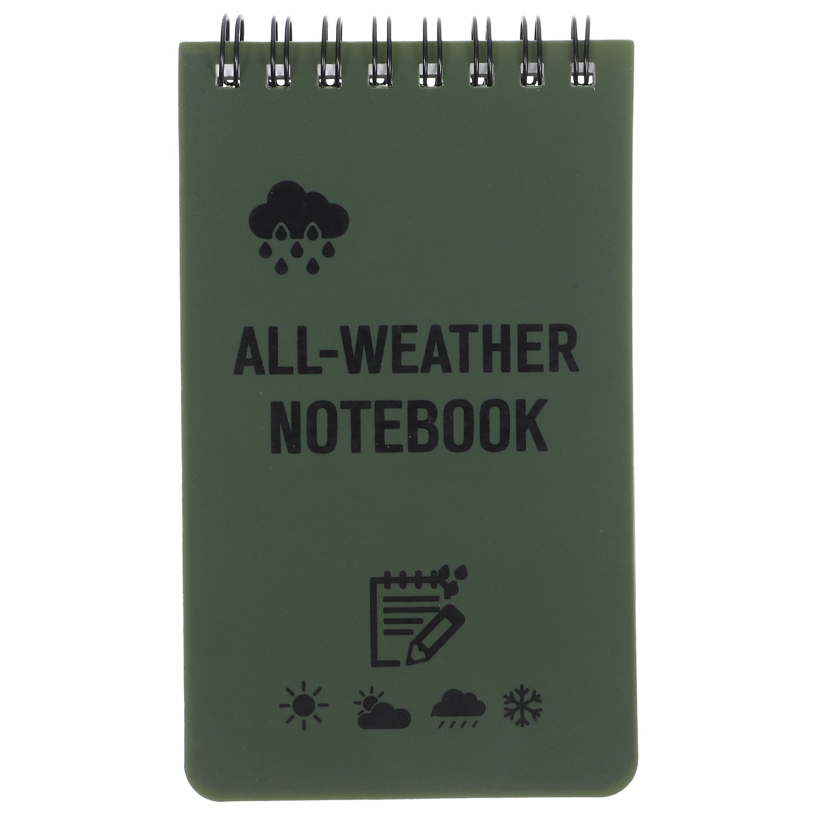 GOOHOCHY Aesthetic Pocket Notebook Spiral Binding Notepad Mini Note Pad ...