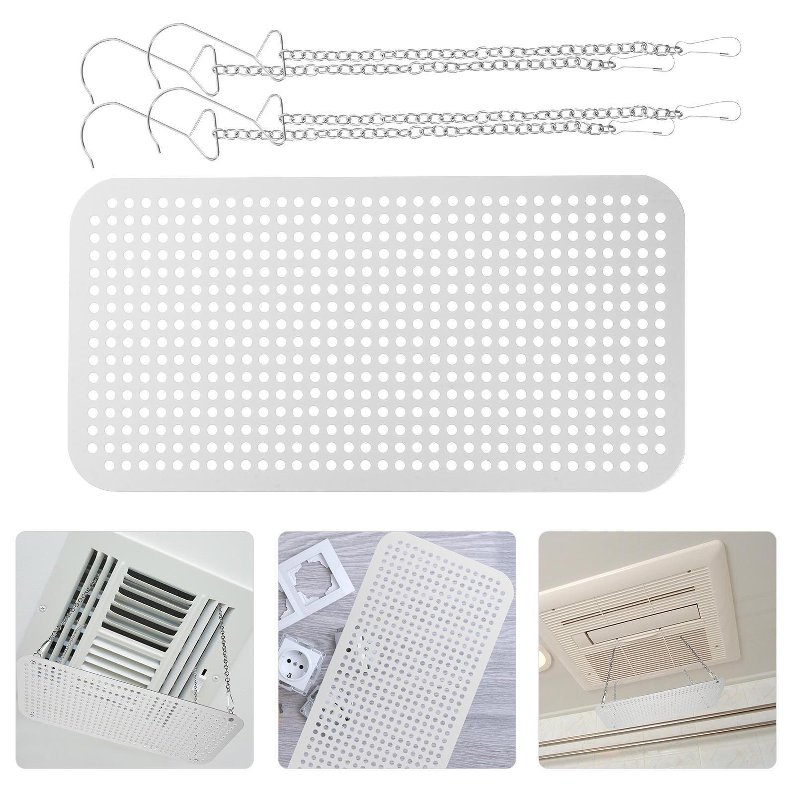 GOOHOCHY Air Conditioner Deflector Adjustable Air Conditioning ...