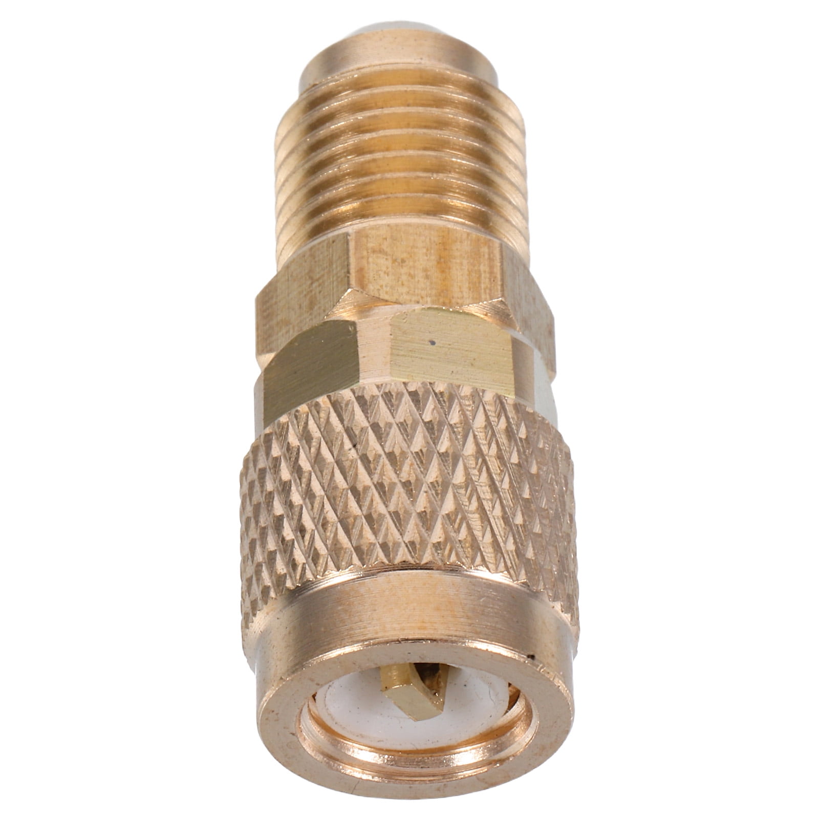 GOOHOCHY Air Conditioner Refrigerant Hose Adapter Copper Connector ...