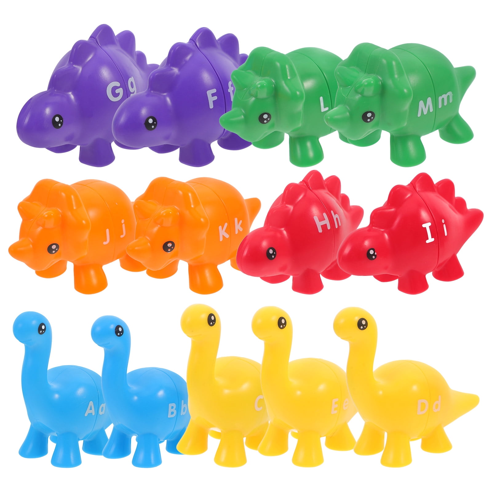 GOOHOCHY Alphabet Learning Toy for Kids with Matching Dinosaur ...
