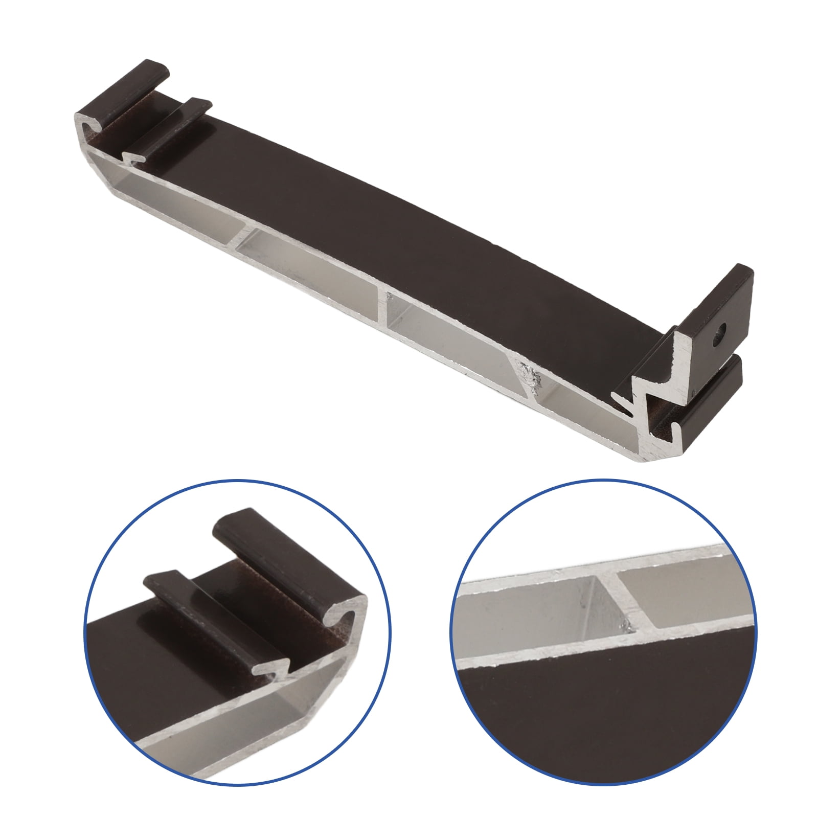 GOOHOCHY Aluminum Alloy Rain Gutter Hanger Rain Gutter Support Metal ...