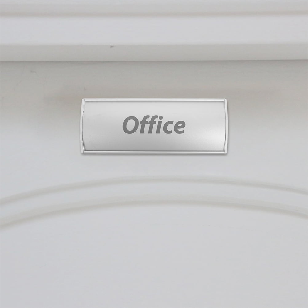 GOOHOCHY Aluminum Name Plate Holder Office Business Door Sign Holder ...