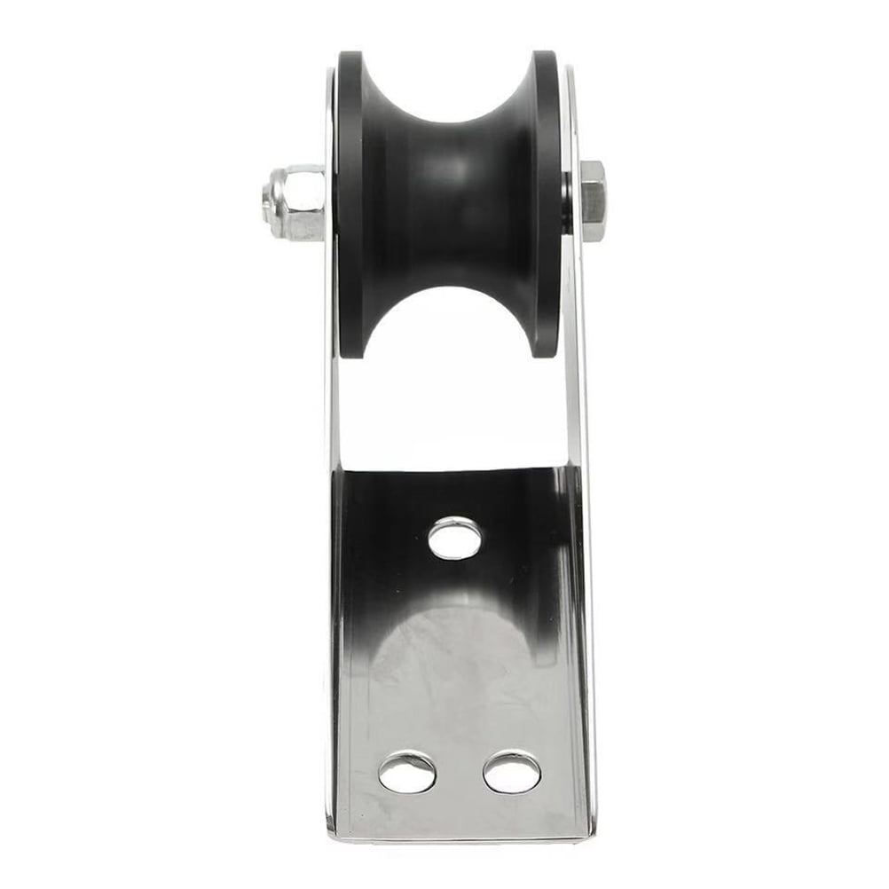 GOOHOCHY Anchor Bracket Chain Roller Steel Locking Control Boat Silver ...