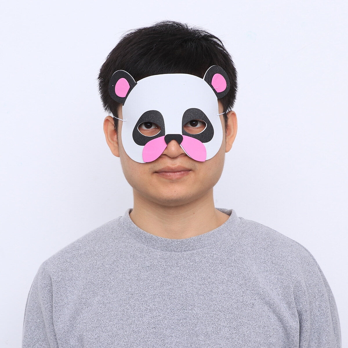 GOOHOCHY Animal Face Masks for Kids Party Favors Made of EVA in ...