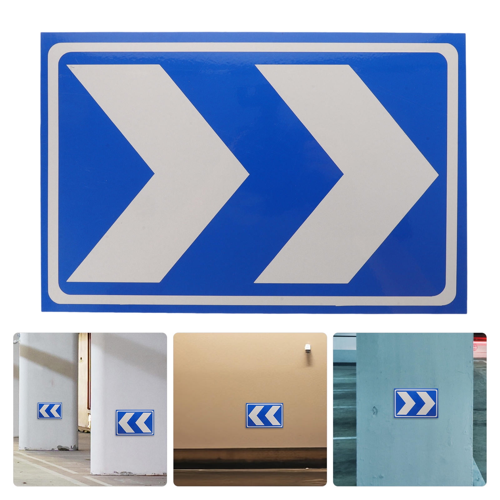 GOOHOCHY Arrow Sign Reflective Arrow Sign High Visibility Sign ...