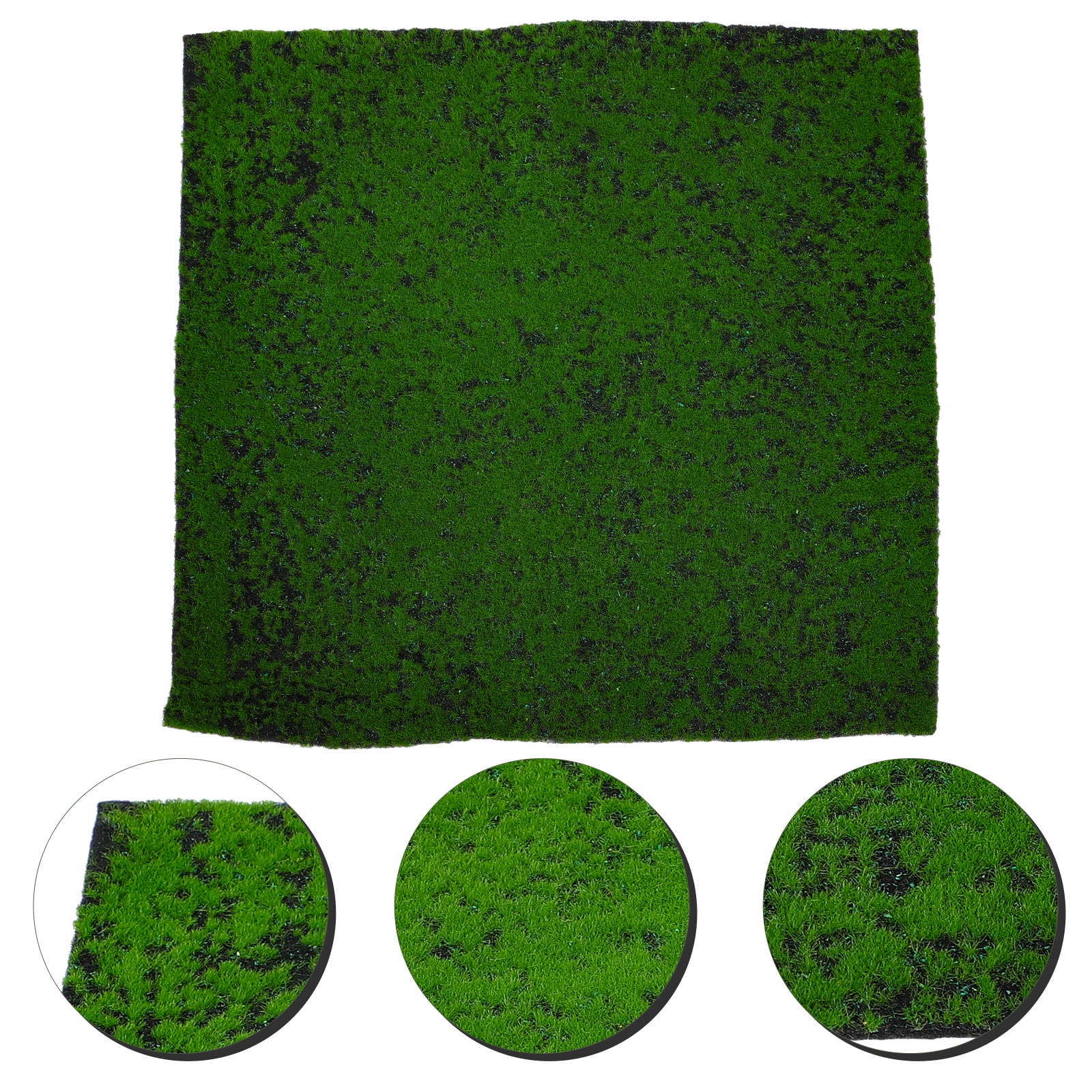 GOOHOCHY Artificial Moss Mat Green Flocking for DIY Indoor Outdoor ...