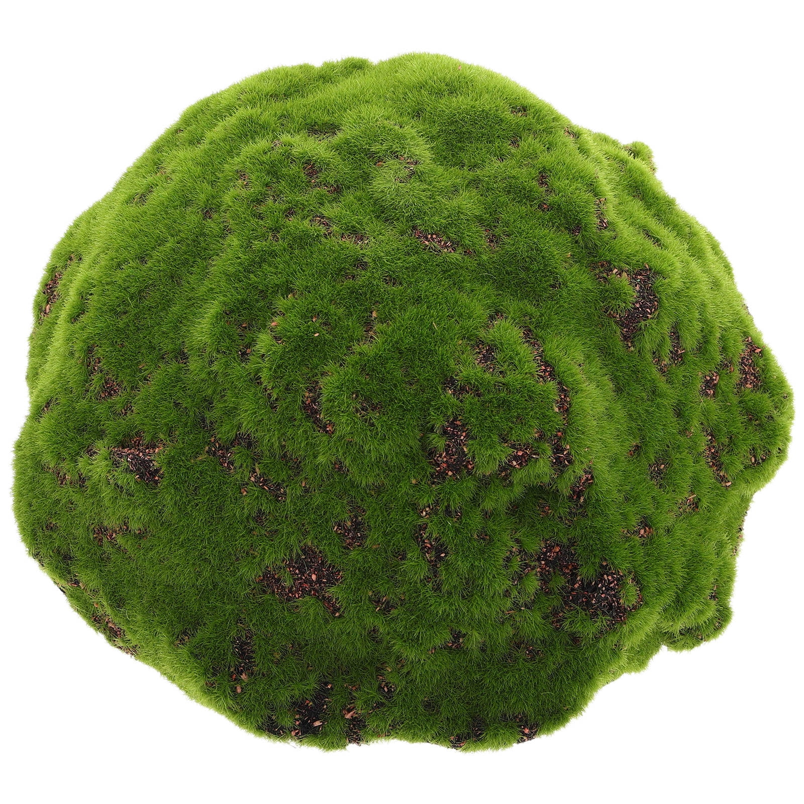 GOOHOCHY Artificial Moss Realistic Green Foam Spheres 20cm Half Sphere ...
