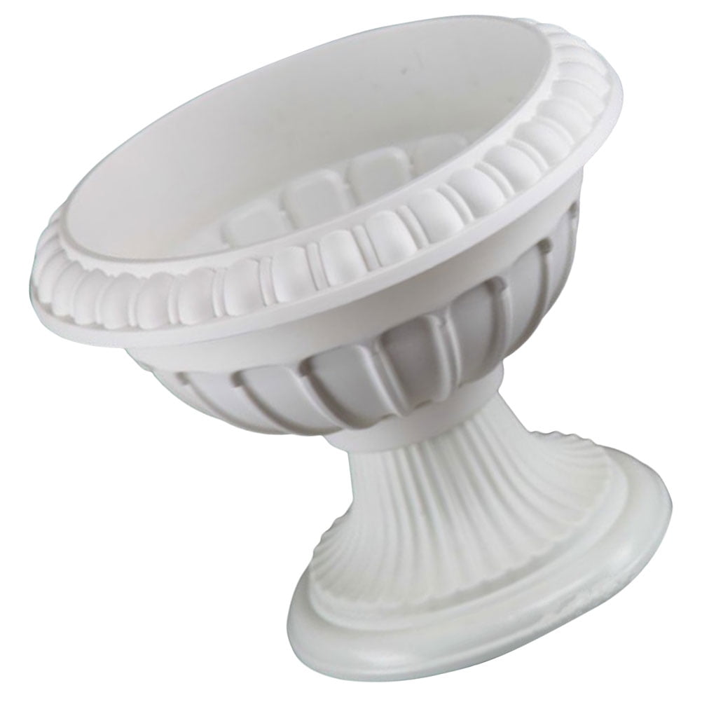 GOOHOCHY Artificial Planting Roman Column Flower Pot Romantic Planter ...