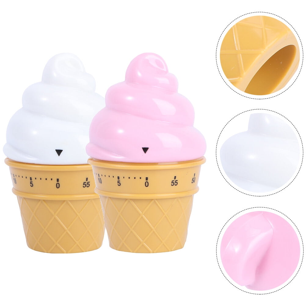 GOOHOCHY Assorted Color Plastic Kitchen Timer Mechanical Countdown ...