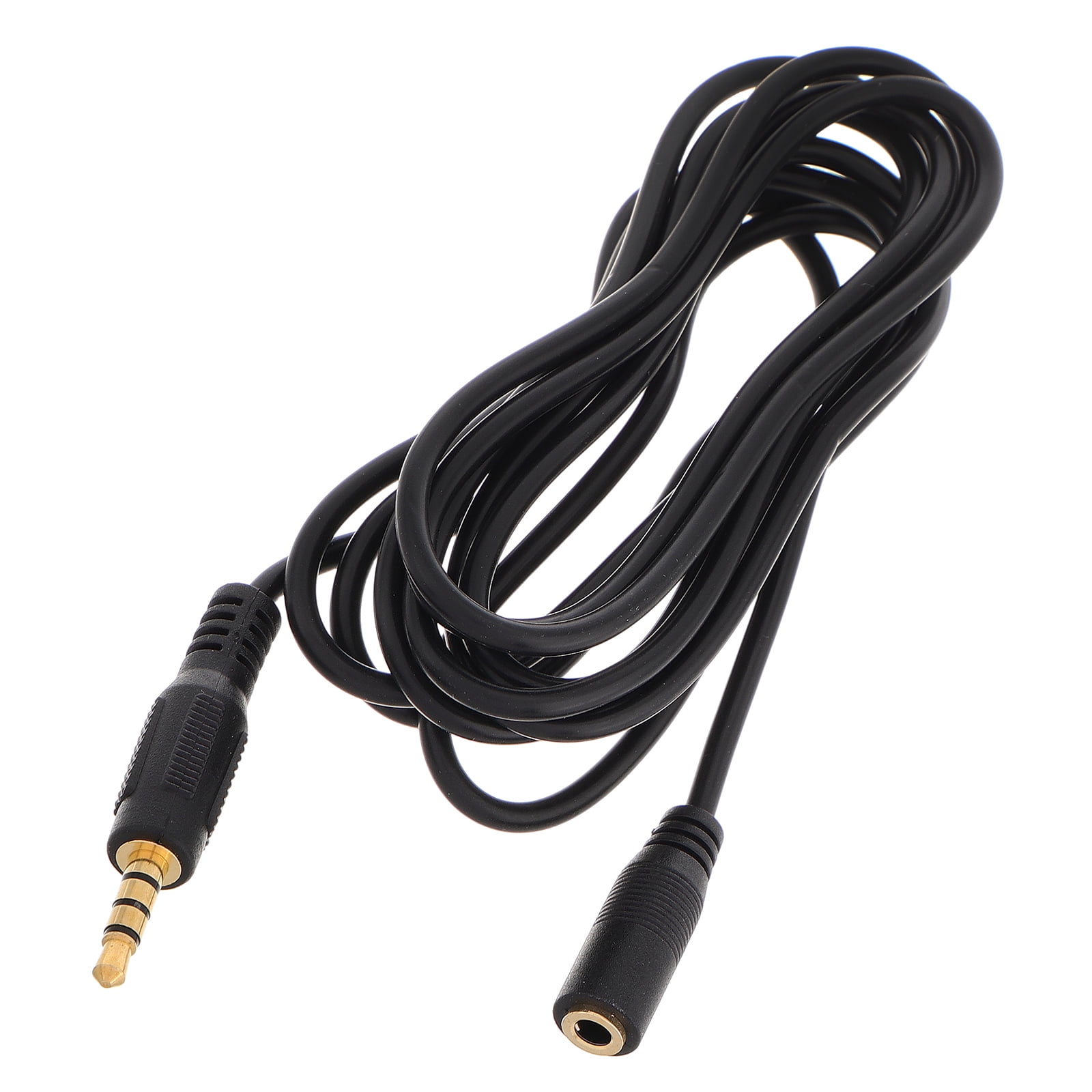 GOOHOCHY Aux Cord Extender Aux Extension Cord For Phones Microphone ...