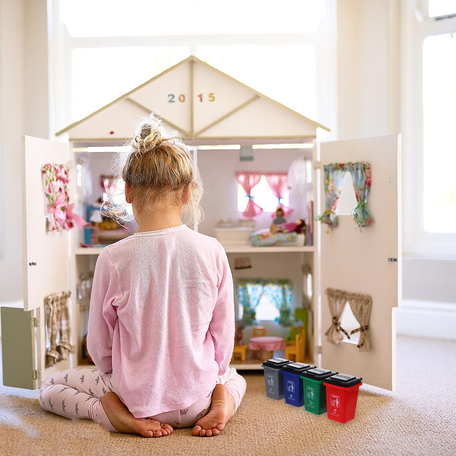 GOOHOCHY Baby Classified Trash Garbage Classification - Walmart.com