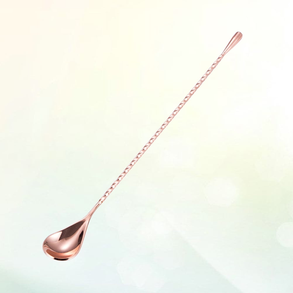 GOOHOCHY Bar Spoon Stainless Steel Spoon Cocktail Utensils Stirring ...