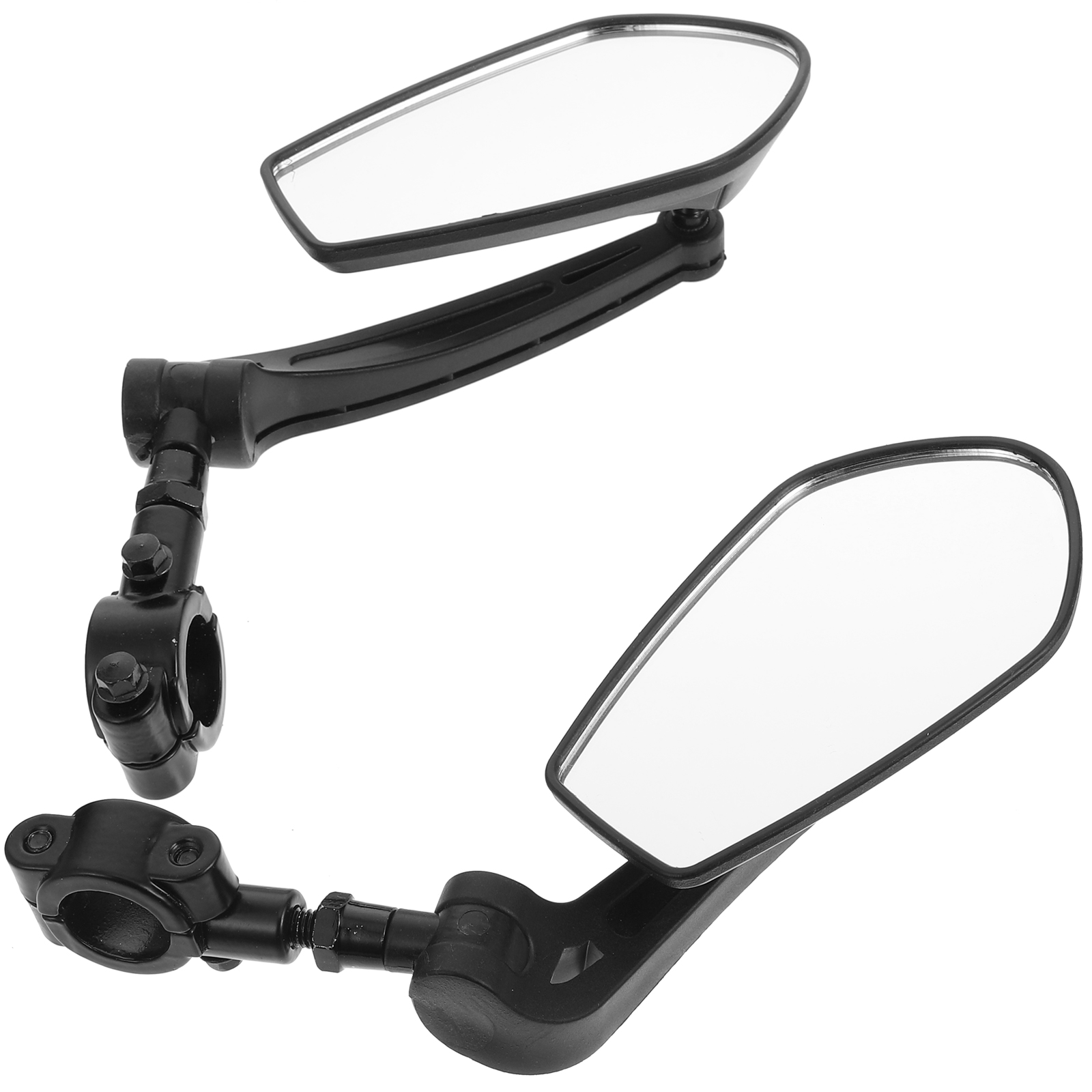 GOOHOCHY Bike Mirrors Rear View Handlebar Reflector Improved Safety ...