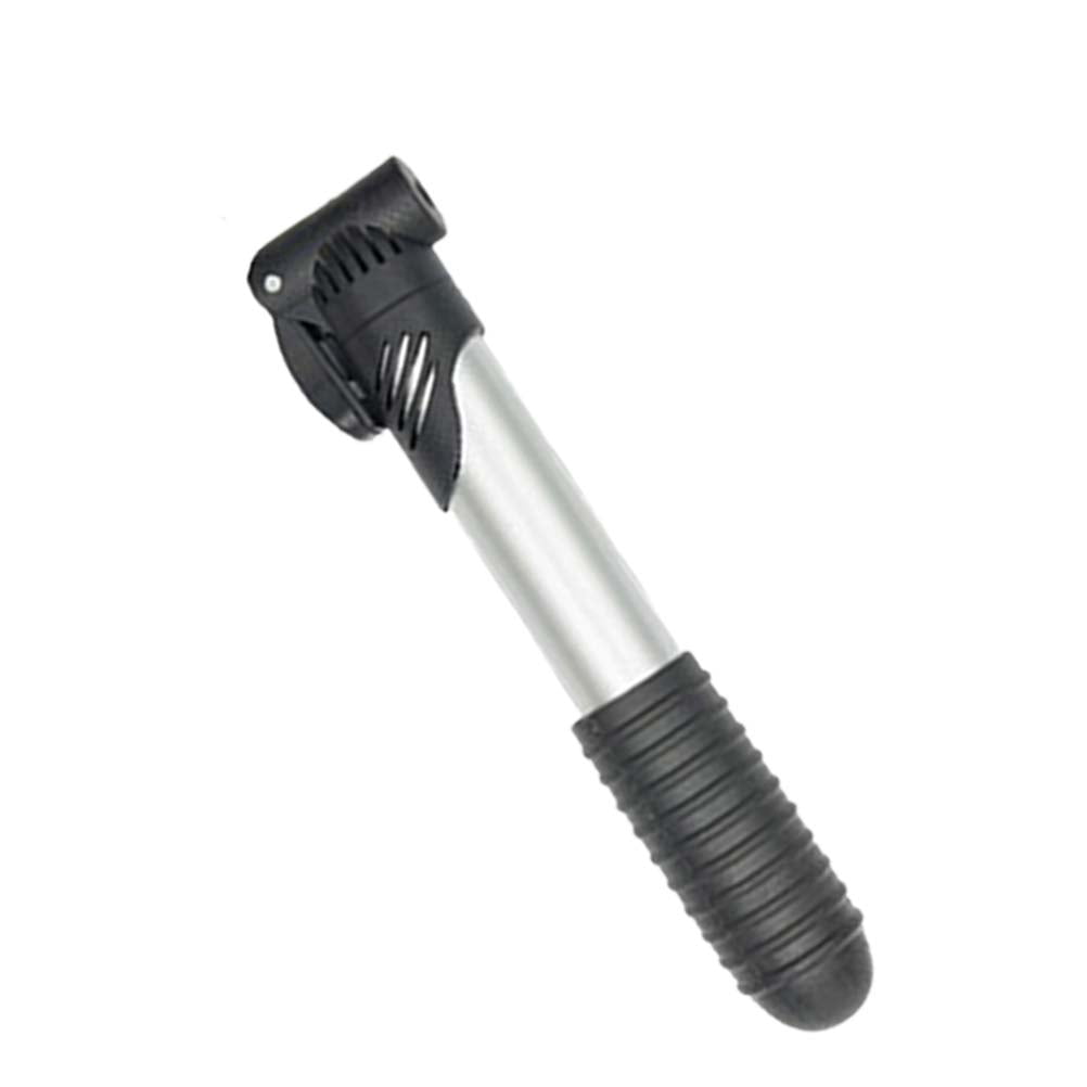 GOOHOCHY Bike Tire Pump Mini Portable Pumps with Pressure Gauge Black ...