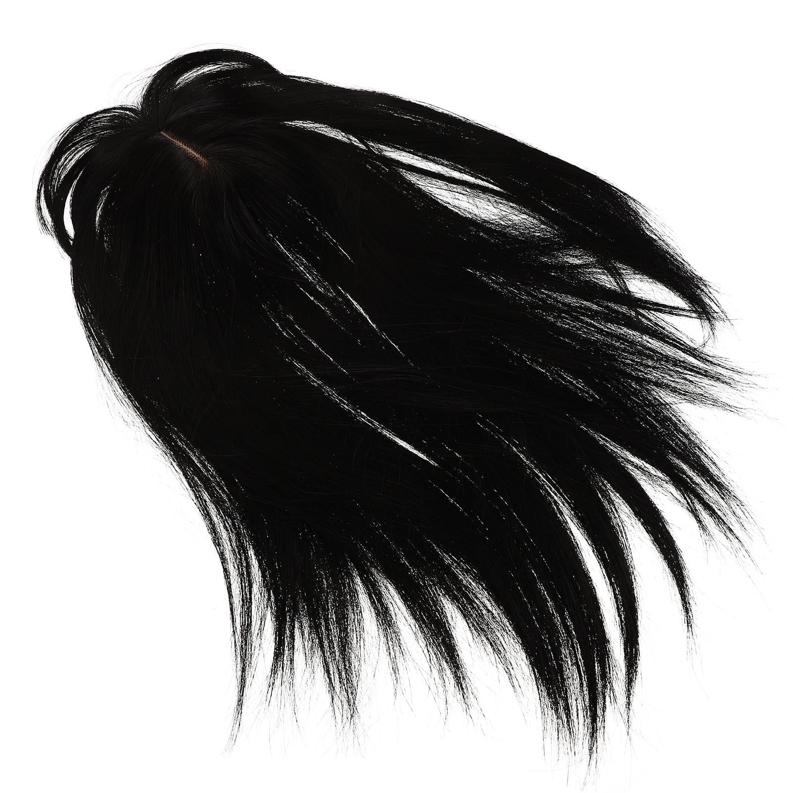GOOHOCHY Black Hair Extensions with Natural Forehead Coverage for Women ...