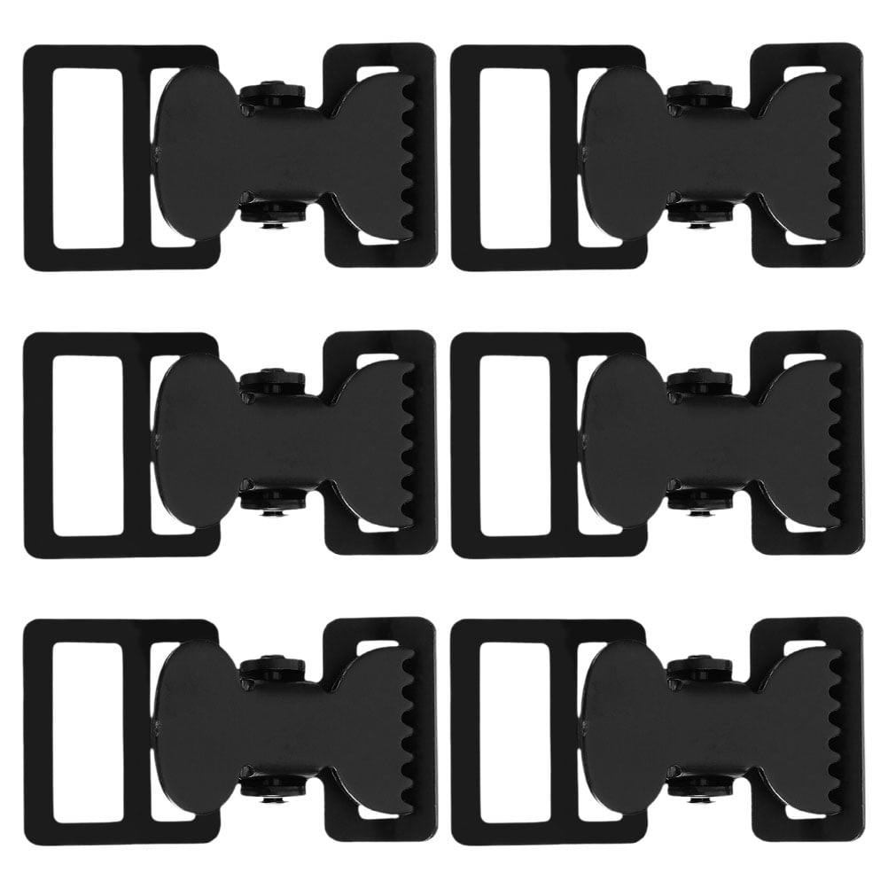 GOOHOCHY Black Heavy Duty Side Release Buckles for Webbing Use Durable ...