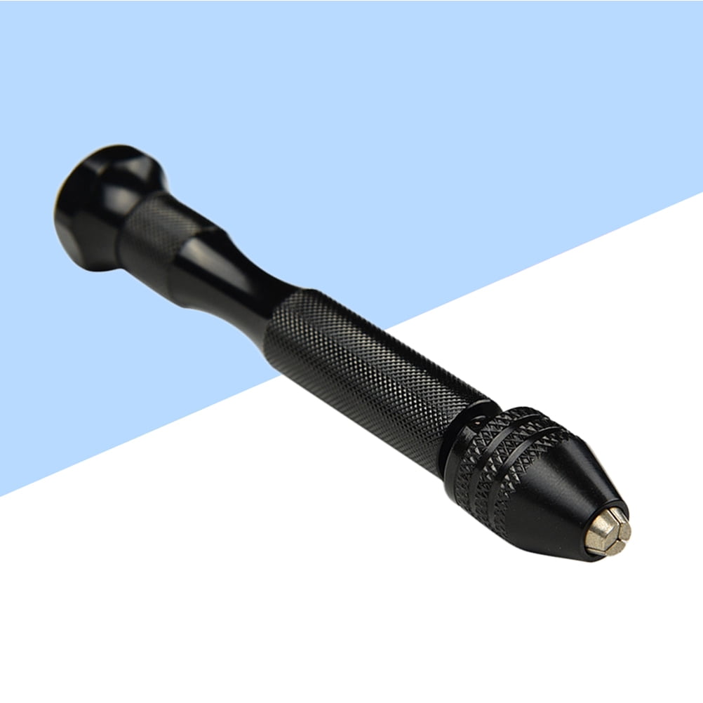 GOOHOCHY Black Precision Pin Vise Hand Drill with Drill Bits for Models ...