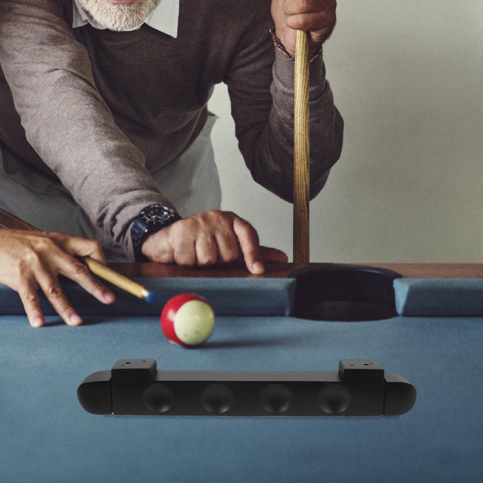 FUTUREORYY Wall Mounted Cue Racks For Billiard Cues Black 1 Set ...