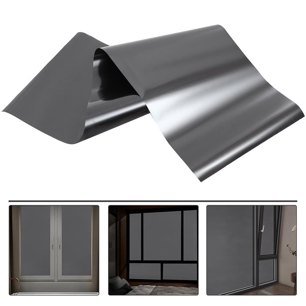 GOOHOCHY Heat Blocking Window Film Pet Black For Home Users Nursery ...
