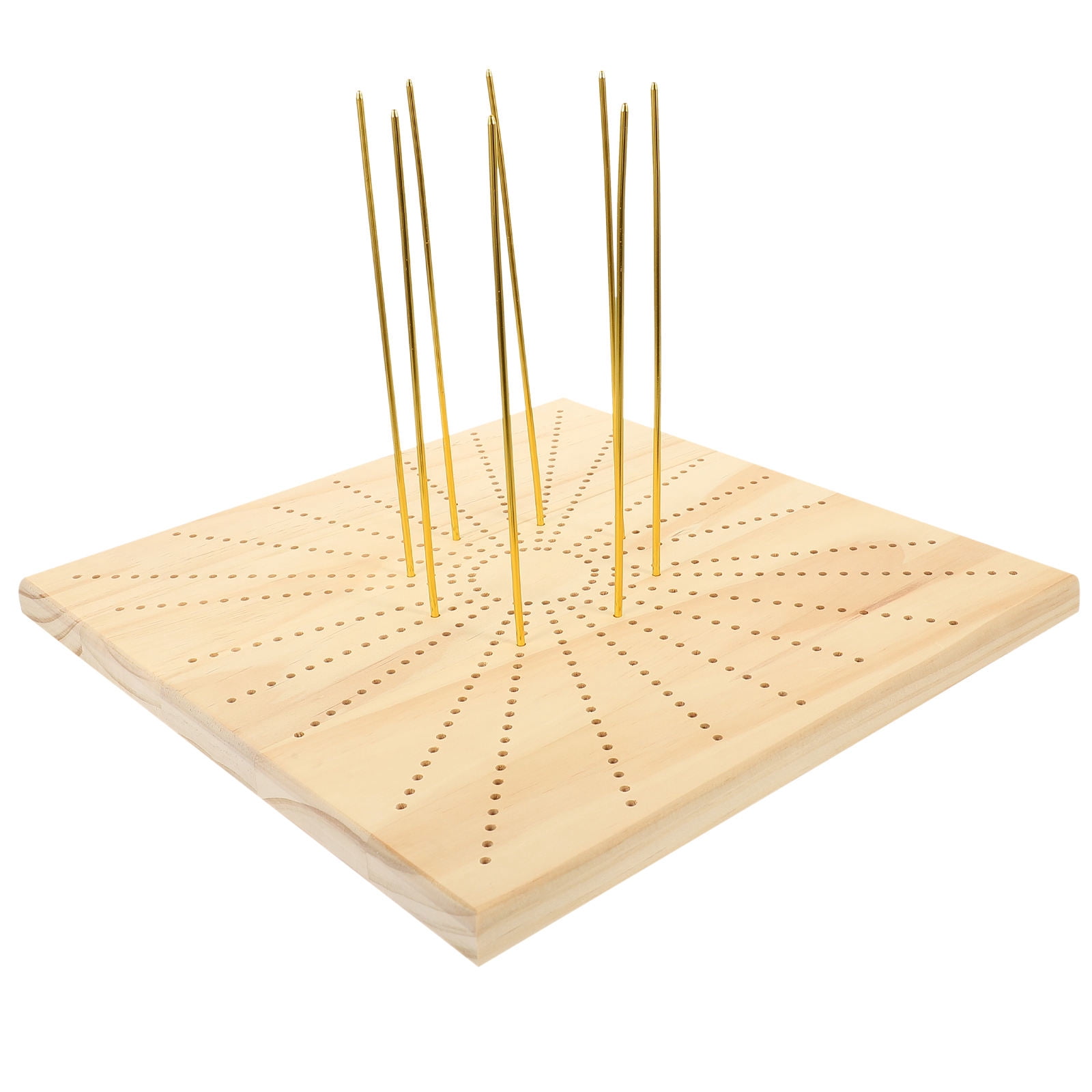 GOOHOCHY Woolen Knitting Frame Weaving Position Board Light Brown 1 Set ...