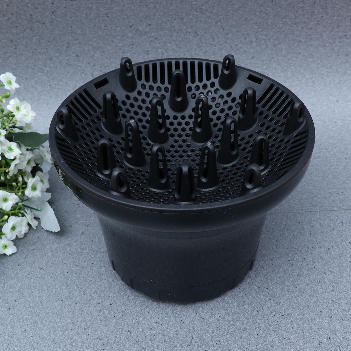 GOOHOCHY Blow Dryer Comb Universal Diffuser Hair Attachment Travel ...