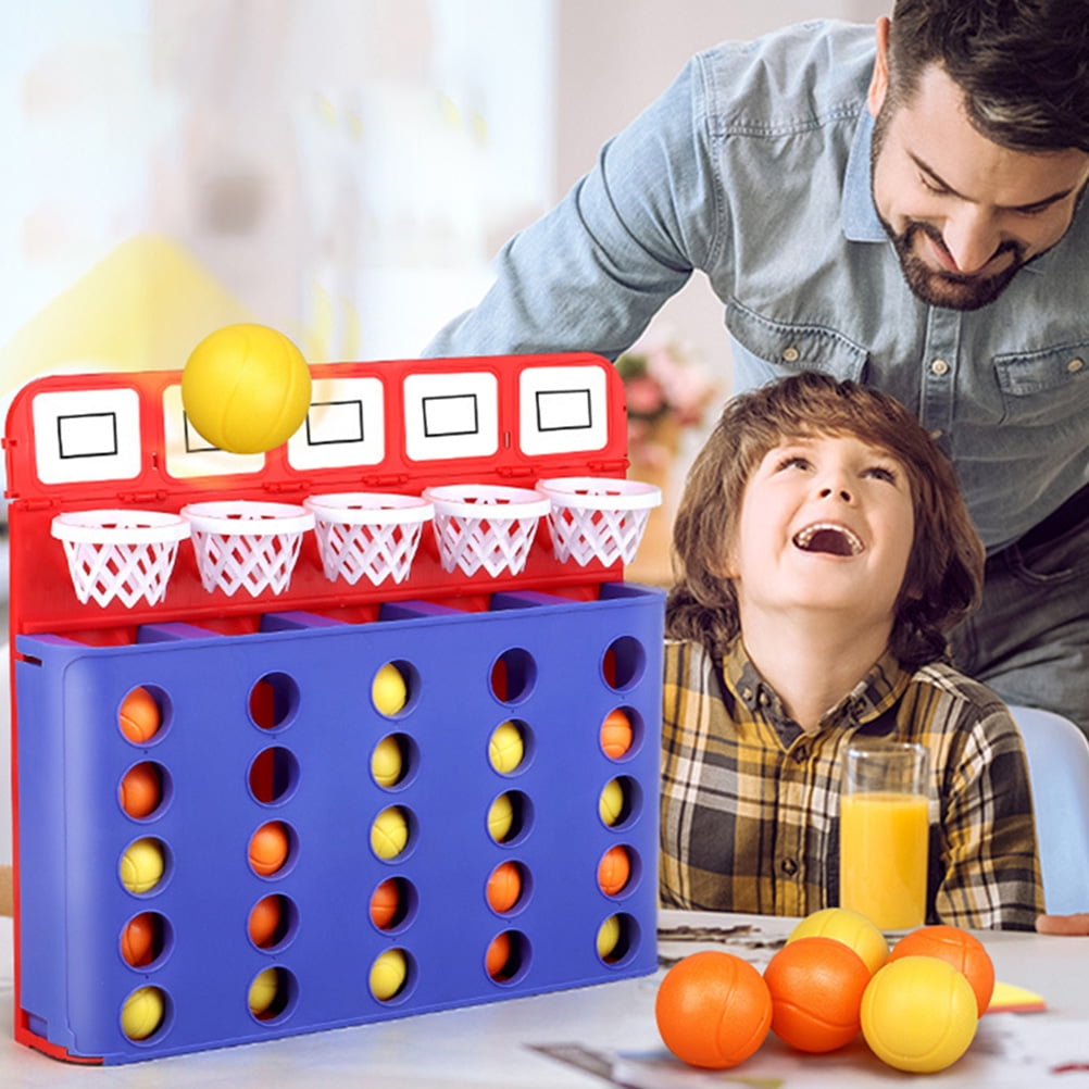 GOOHOCHY Blue ABS Basketball Toy Set for Kids to Improve Hand-eye ...