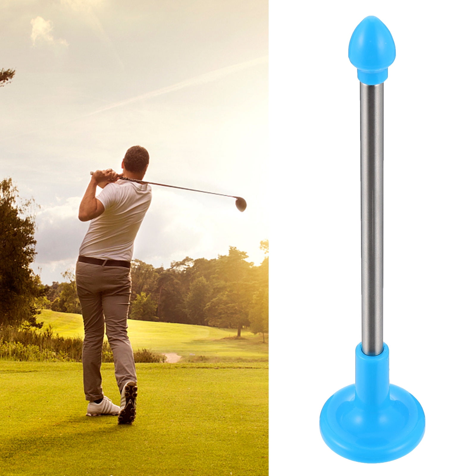 GOOHOCHY Blue Fibreglass Direction Indicator Magnetic Alignment Stick ...