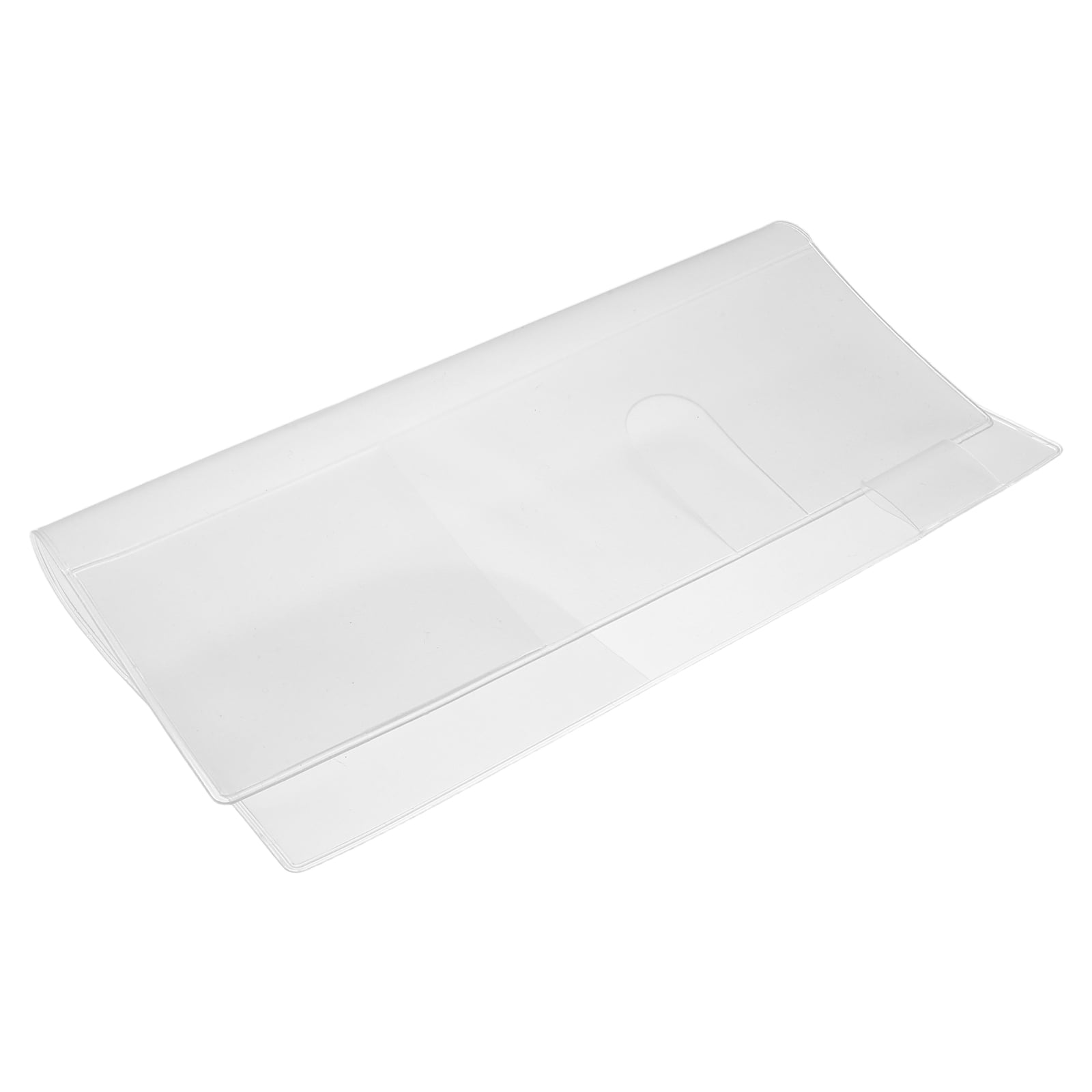 GOOHOCHY Book Sleeve Protector Case Clear Plastic Covers Transparent ...