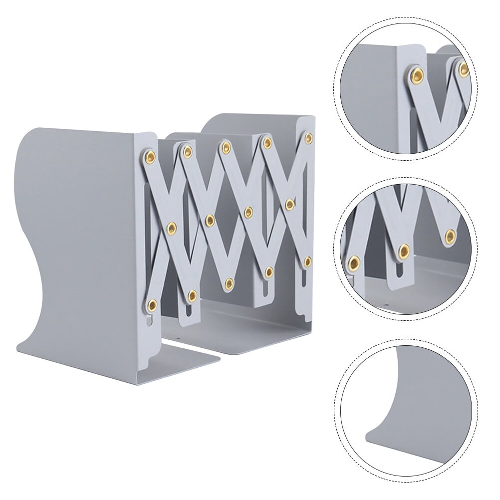 GOOHOCHY Bookcase Shelf Holder Retractable Stand Home Office Bookshelf ...