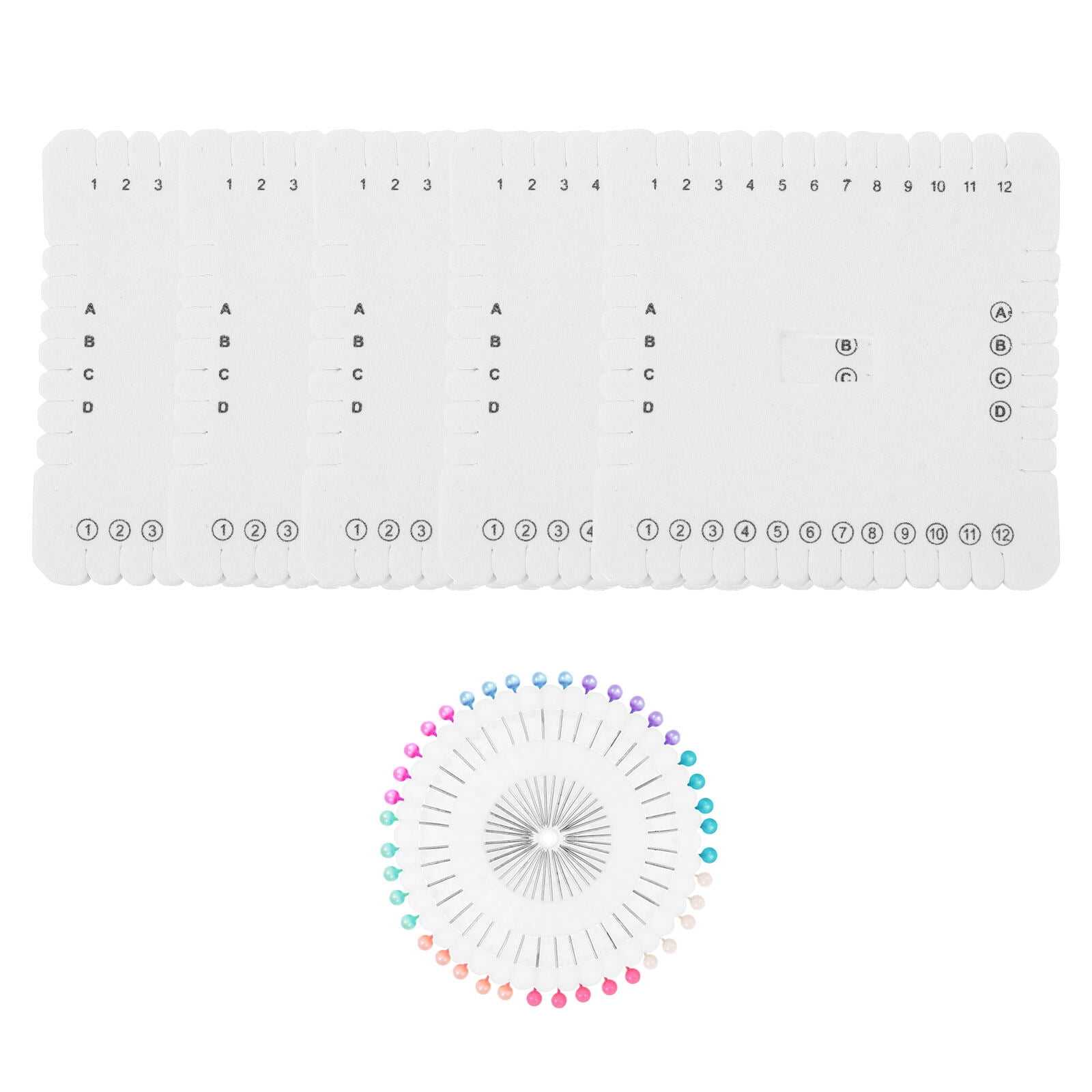 GOOHOCHY Braiding Disk Woven Positioning Board Positioning Pin 10.00X10 ...