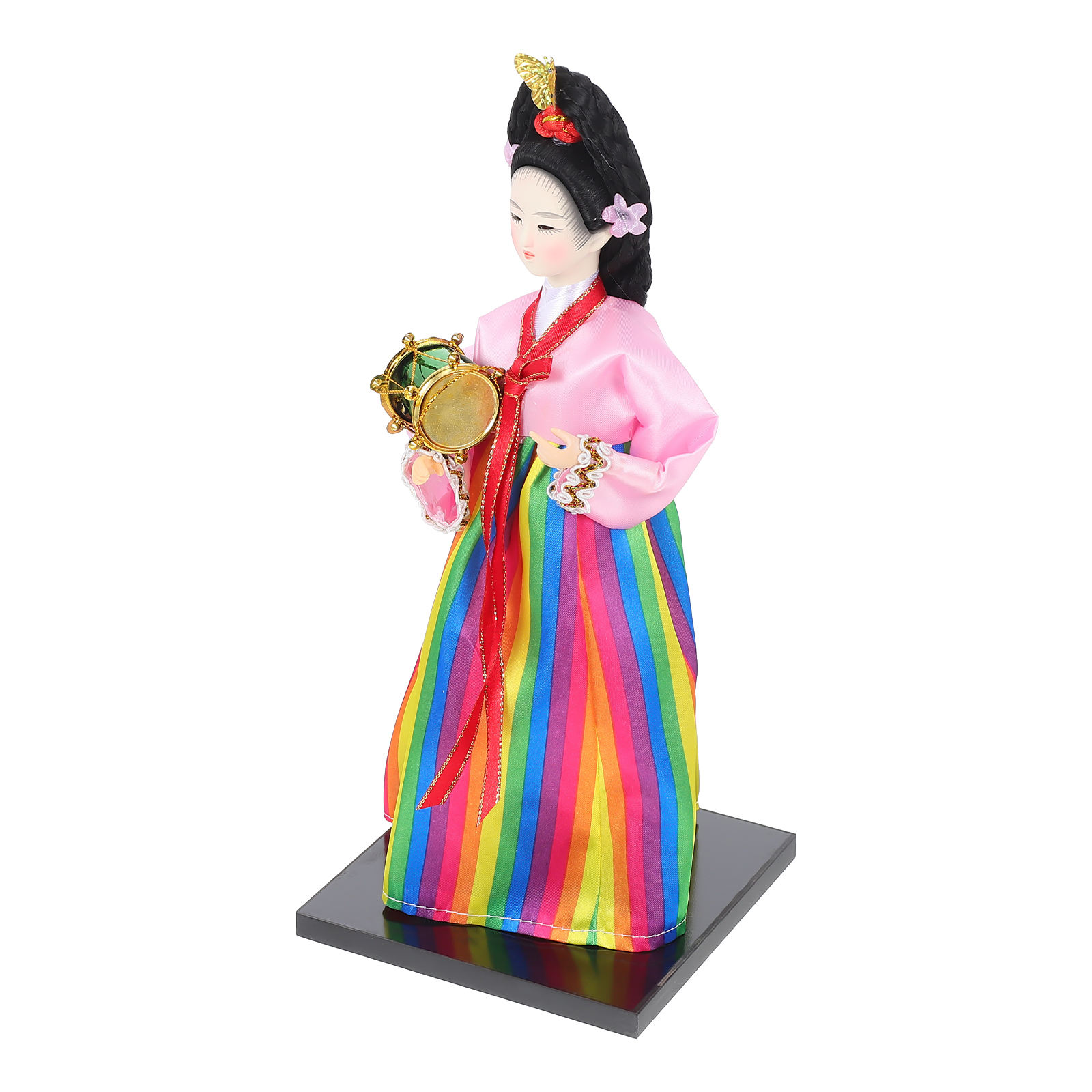 GOOHOCHY Korean Style Doll Ornament Korean Woman Figurine 1 Piece 11 ...