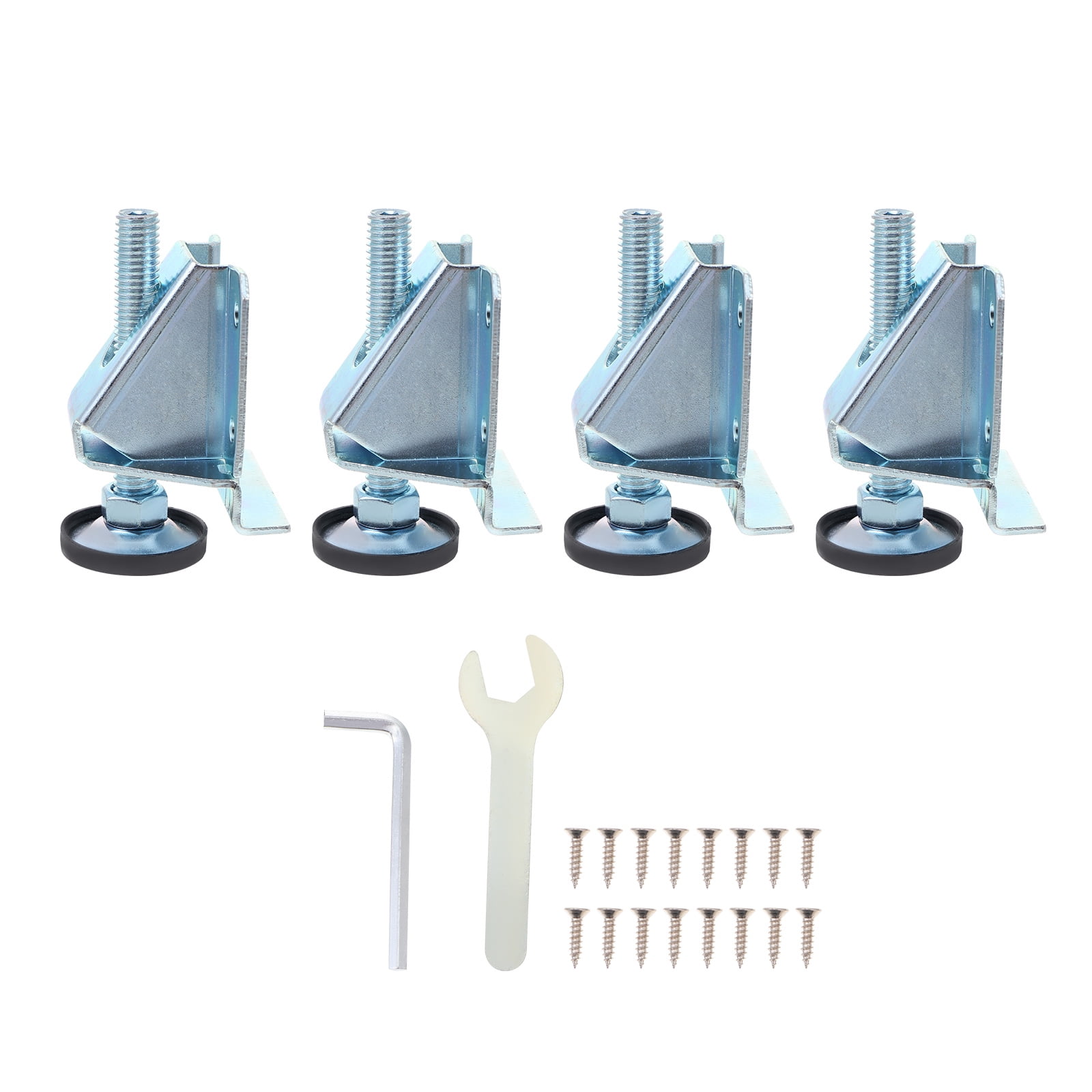 GOOHOCHY Cabinet Adjustable Leveler Furniture Foot Leveling Feet Screws ...
