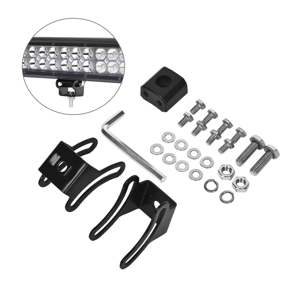 GOOHOCHY 18W Car Mounting Base Bracket Set for LED Light Bars, Slide ...