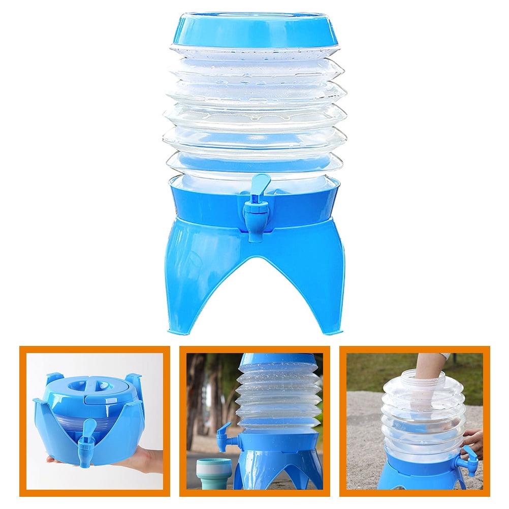 GETAJGHSD Water Dispenser Spigot Car Collapsible Bucket PP Plastic 1Pcs ...