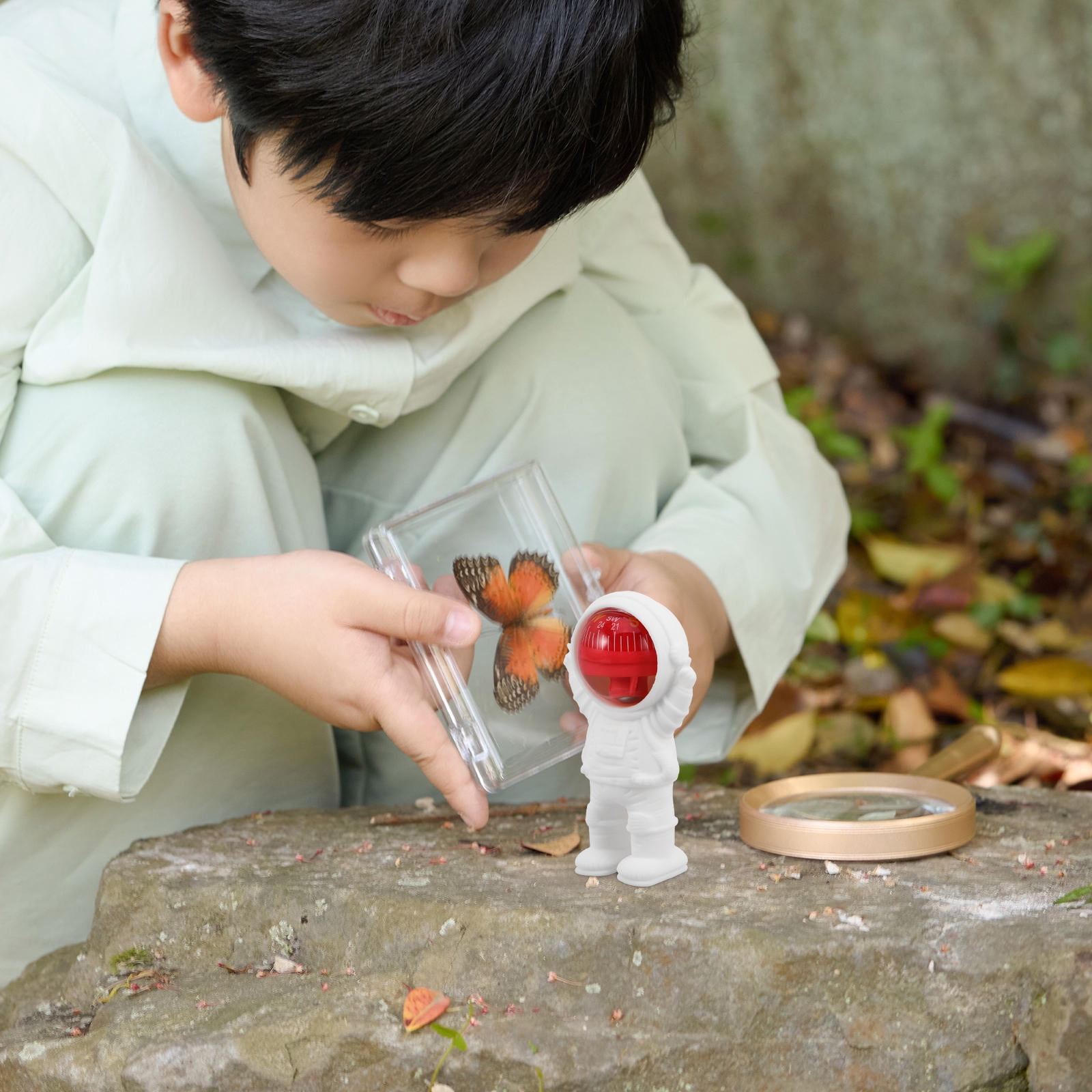 GOOHOCHY Car Dashboard Compass Plastic Auto Compass For Vehicle ...