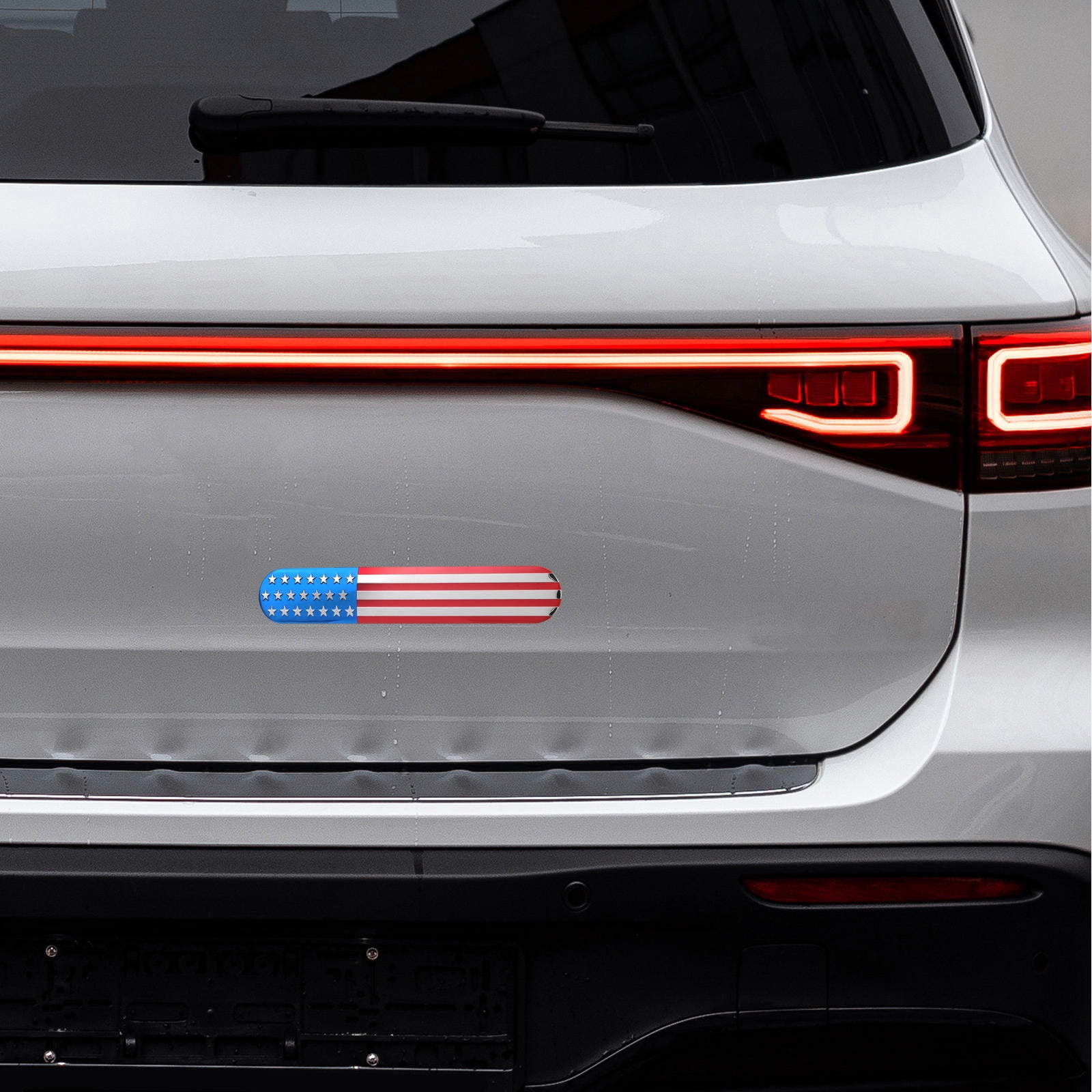 GOOHOCHY Car Exterior Emblems USA Flag Car Sticker Car Hood Decal ...