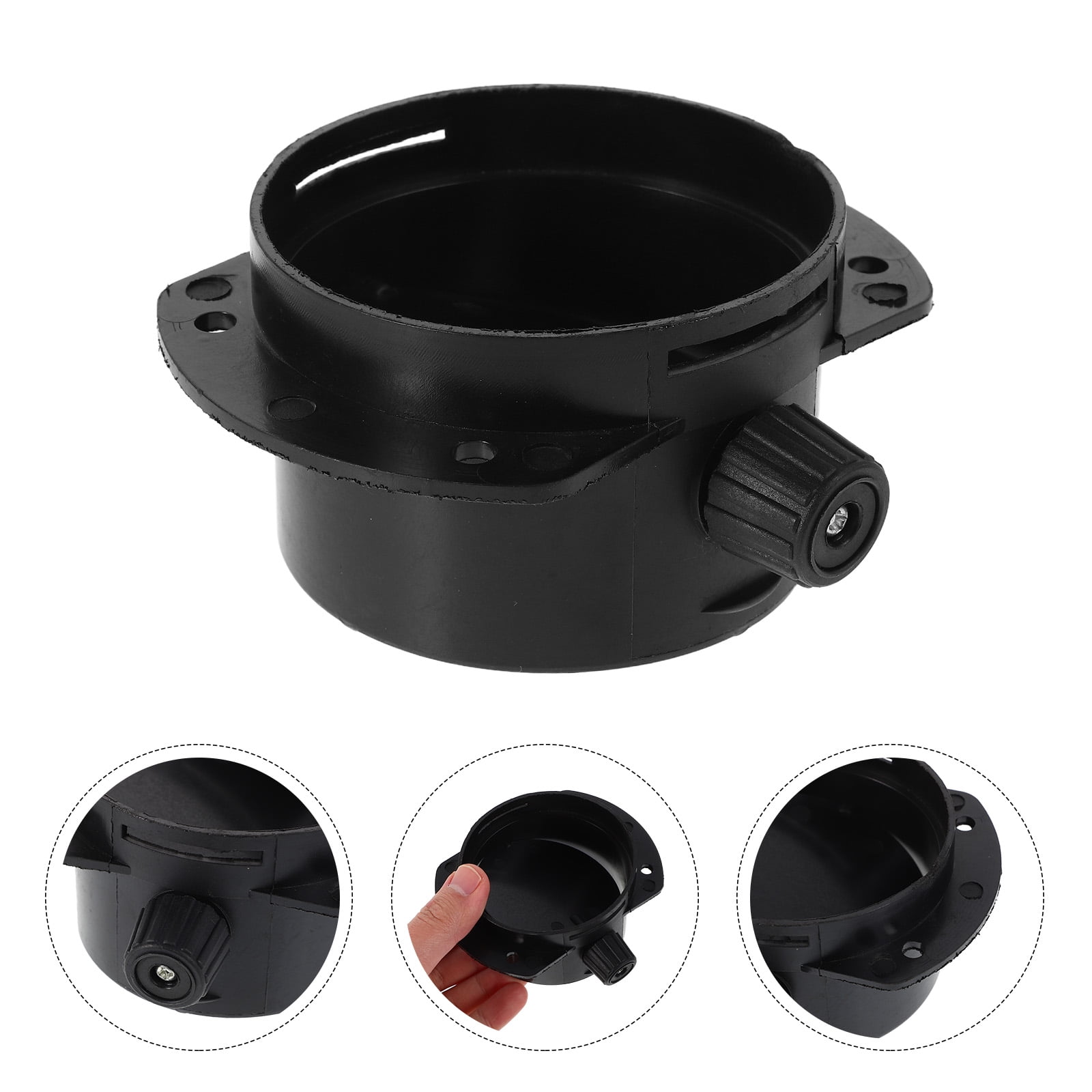 GOOHOCHY Car Heater Ducting Connector 75mm Heater Duct Air Vent Outlet ...