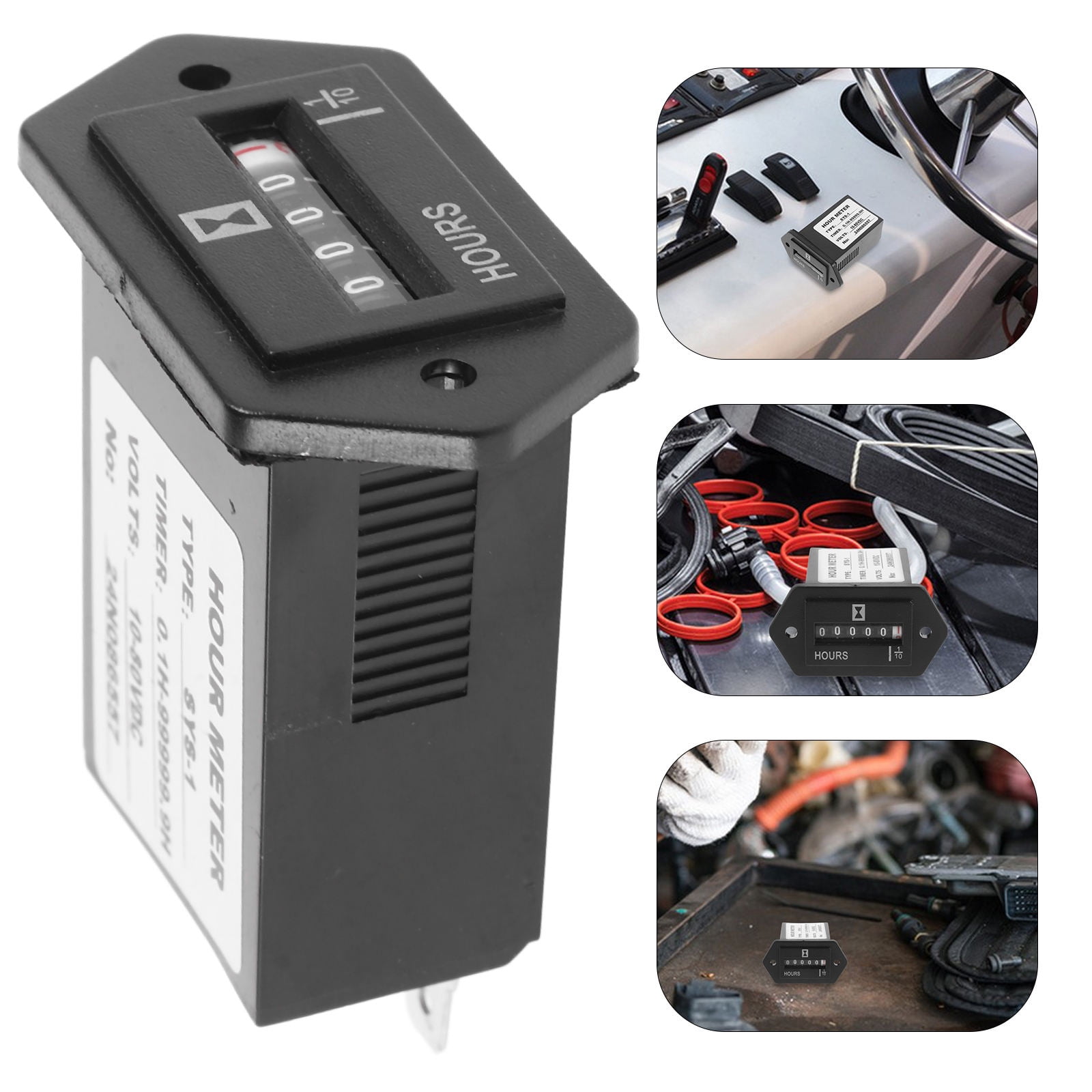 GOOHOCHY Car Instrument Timer Car Interior Timing Tool Vehicle Timer ...