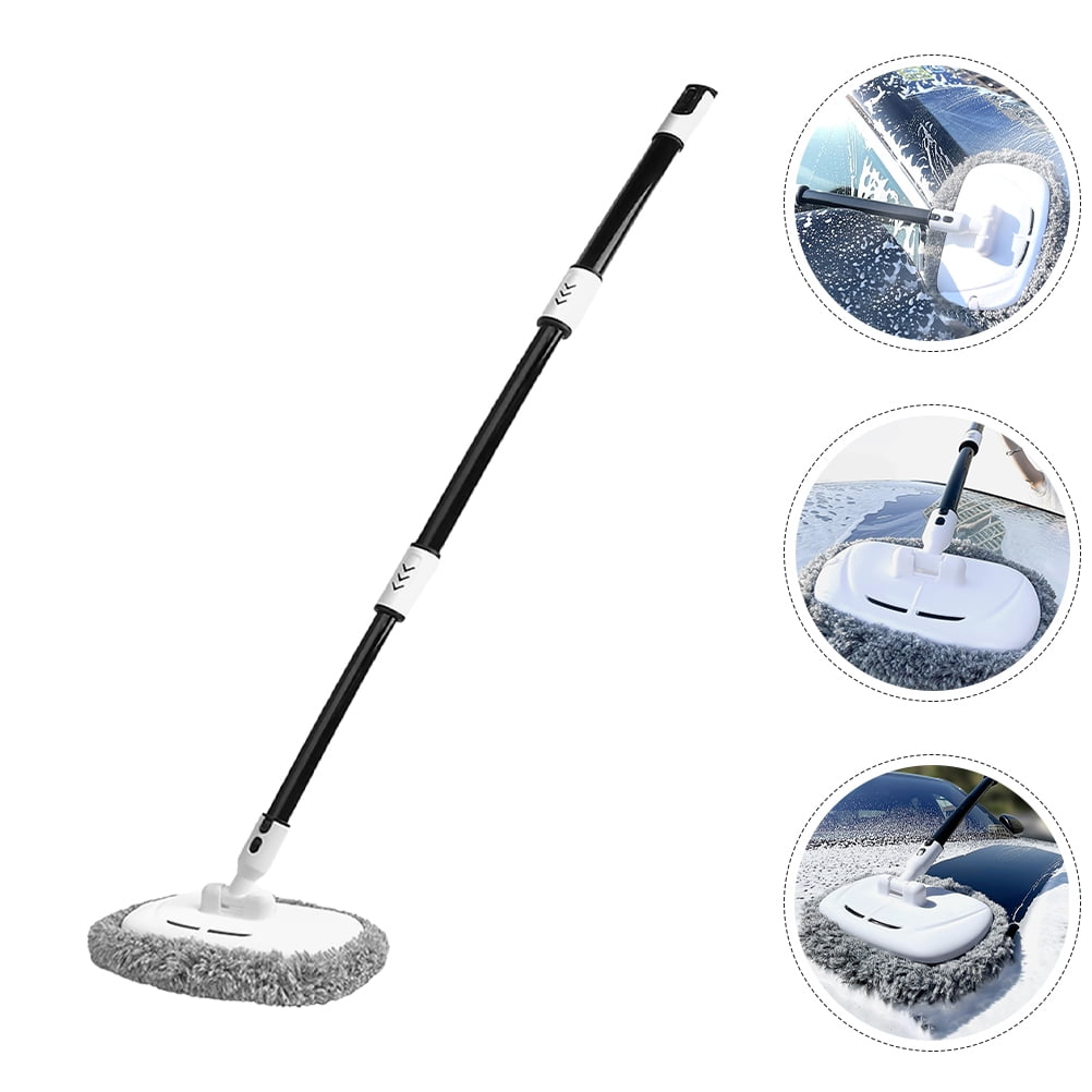 GOOHOCHY Car Wash Brush Mop With Long Handle 3 Section Telescopic Car ...