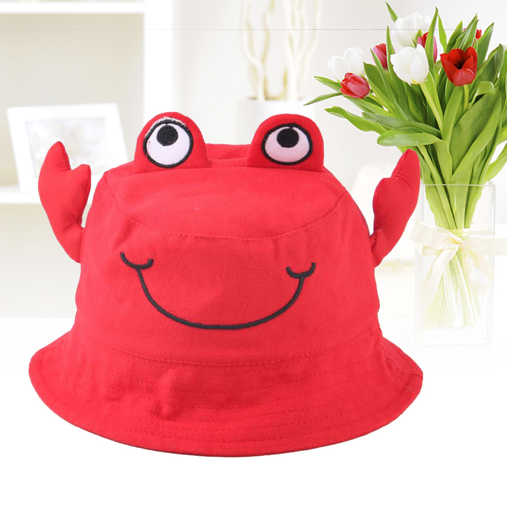 GOOHOCHY Cartoon Crab Hat Canvas Boy Child Fisherman Baby - Walmart.com