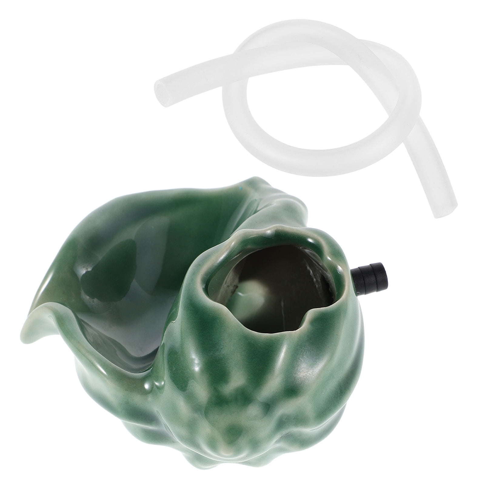 GOOHOCHY Ceramic Open Water Tank Garden Waterfall Water Fountain ...