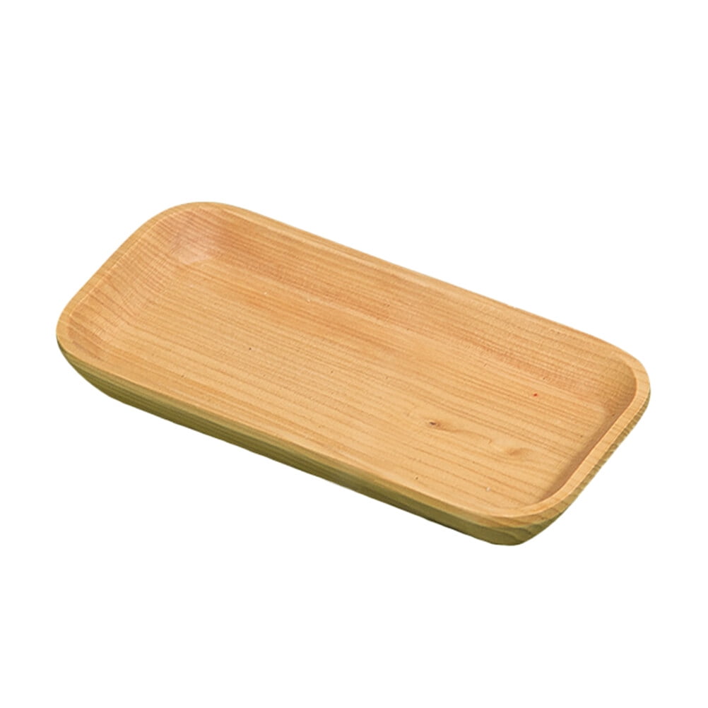 GOOHOCHY Charcuterie Boards Serving Platters Solid Wood Snack Plate ...