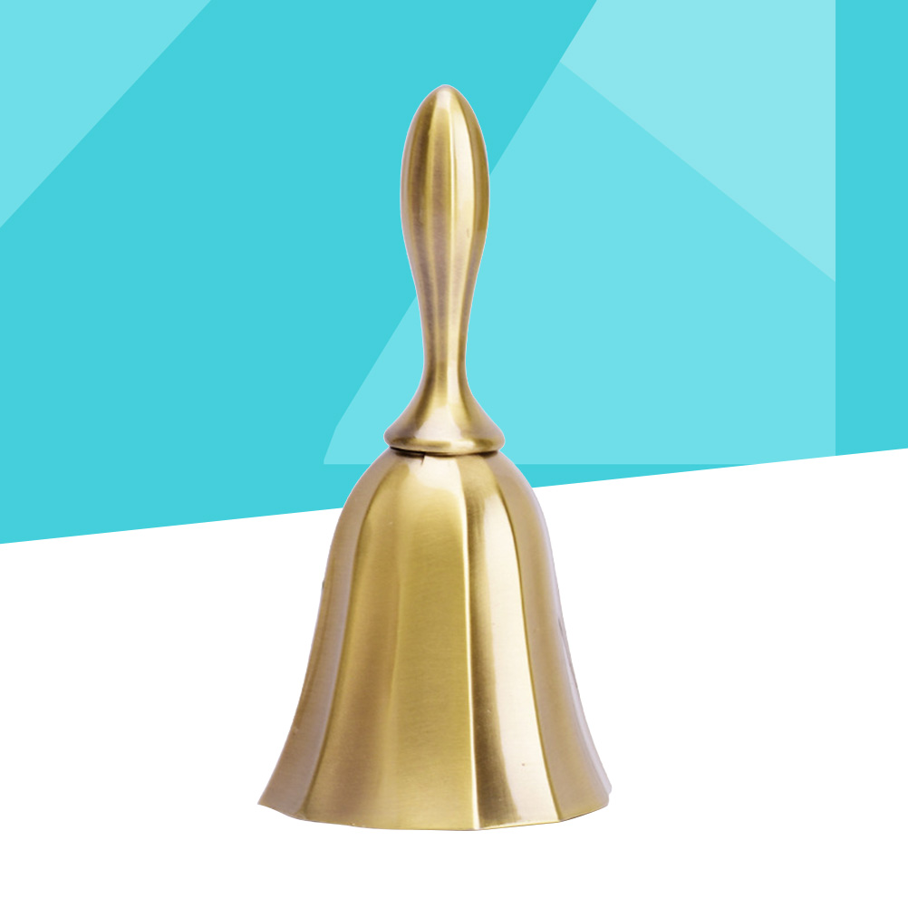 GOOHOCHY Classic Alloy Desktop Bell Hand-operated Reception Service ...