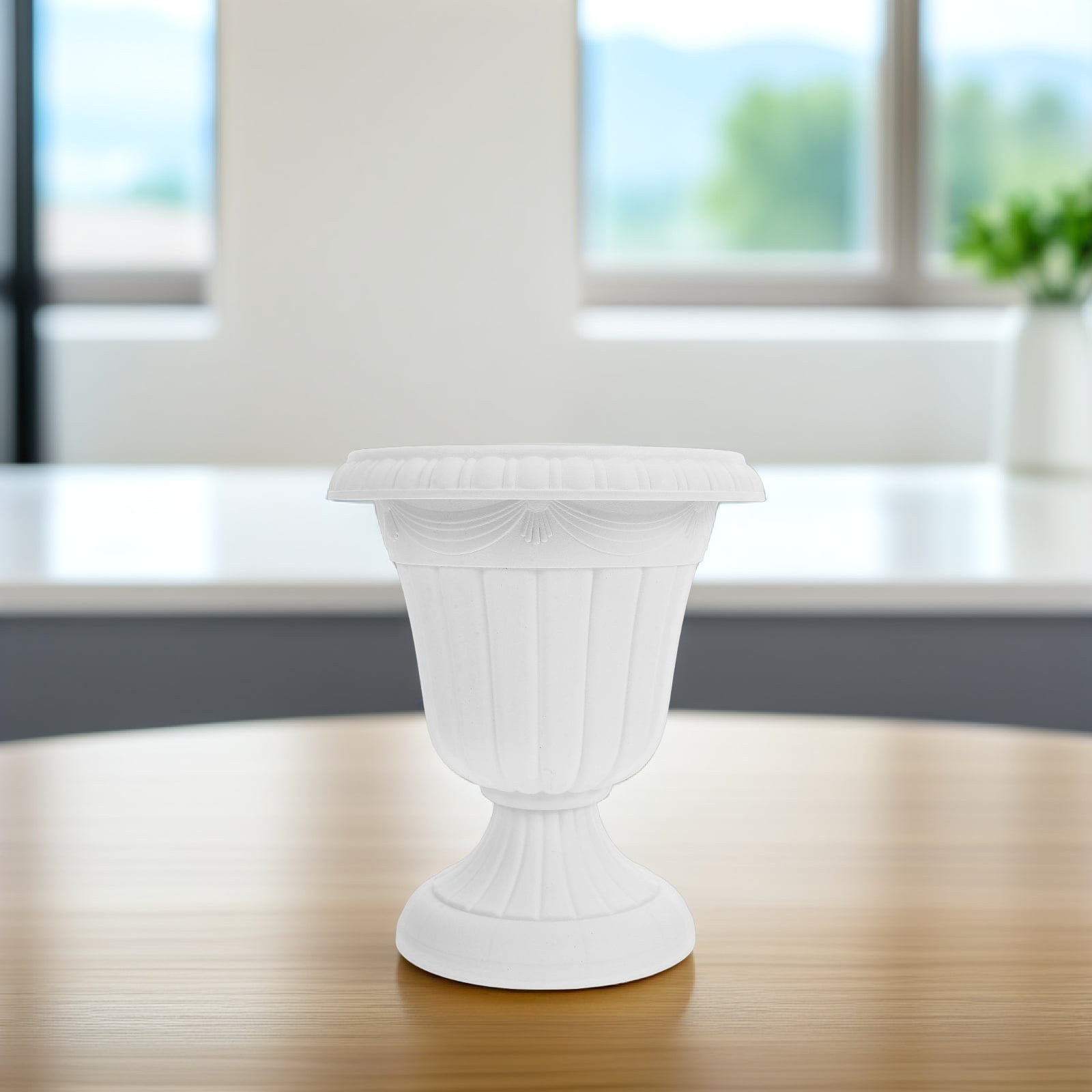 GOOHOCHY Classic Urn Planter Antique Roman Column Flower Pot Planter ...