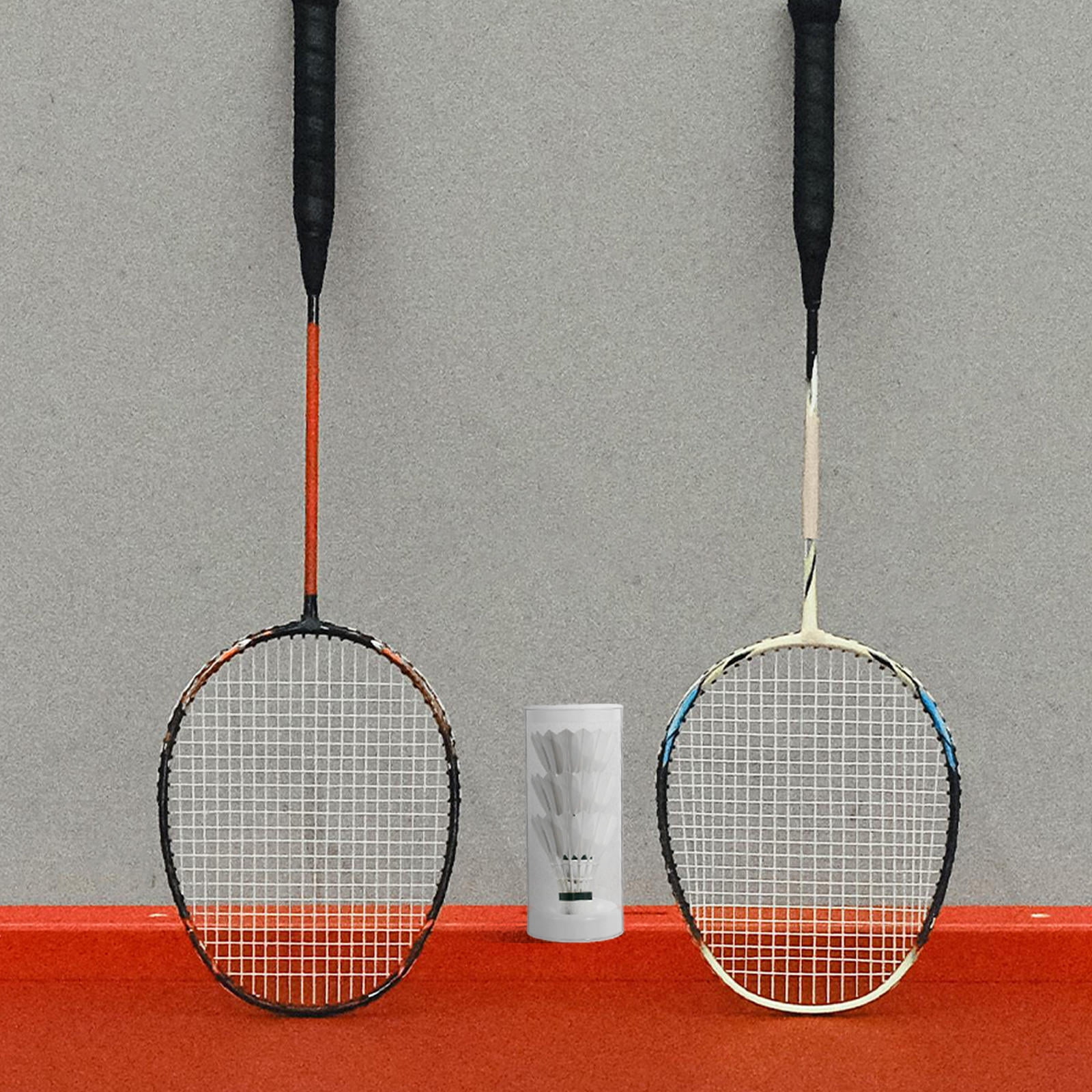 GOOHOCHY Clear Badminton Shuttlecock Organizer Tube Badminton ...