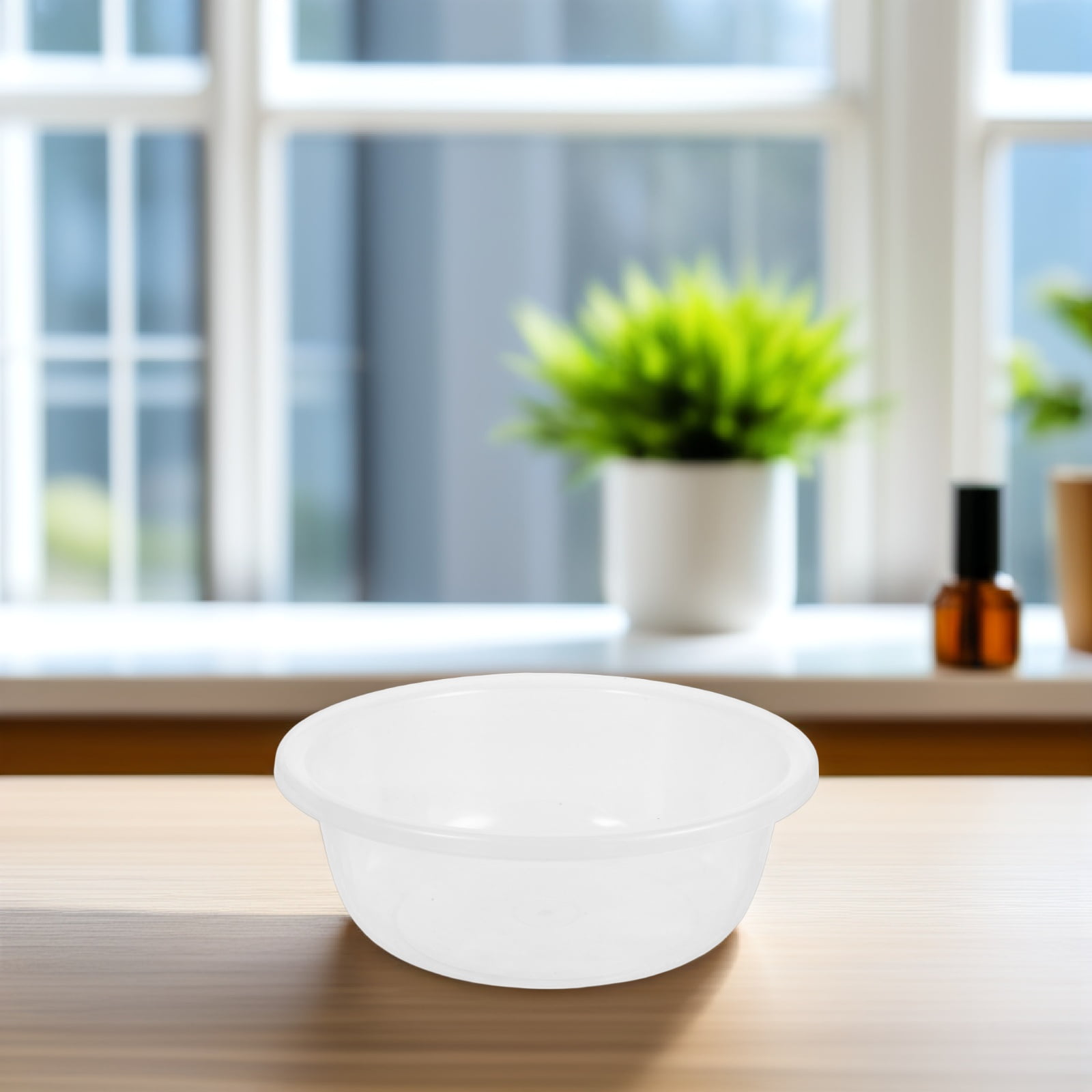 GOOHOCHY Clear Foot Bath Basin for Soaking Feet Transparent Wash Basin ...