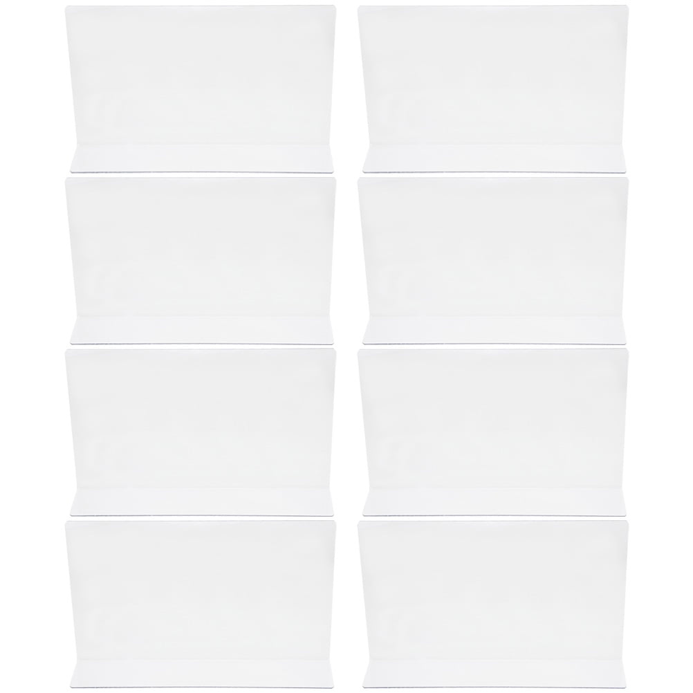 GOOHOCHY Clear PVC Shelf Dividers for Organizing Goods Snacks and More ...