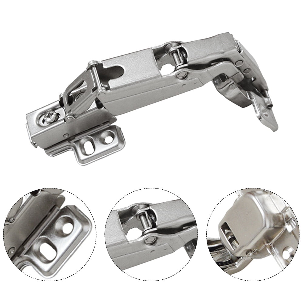 GOOHOCHY Closet Hinge Hydraulic Soft Cold Rolled Steel Hinges - Walmart.com