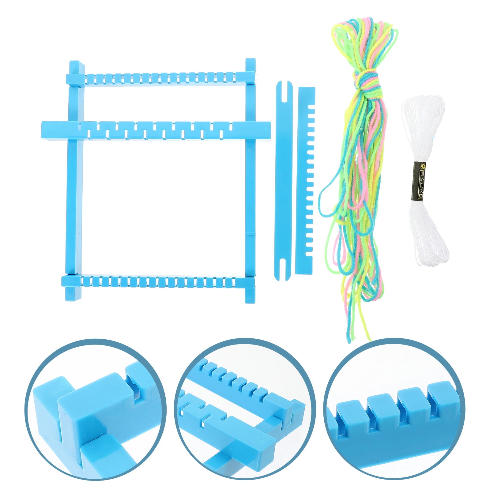 GOOHOCHY Cognitive Weaving Machine Kindergarten Toy Looms Kids Child ...